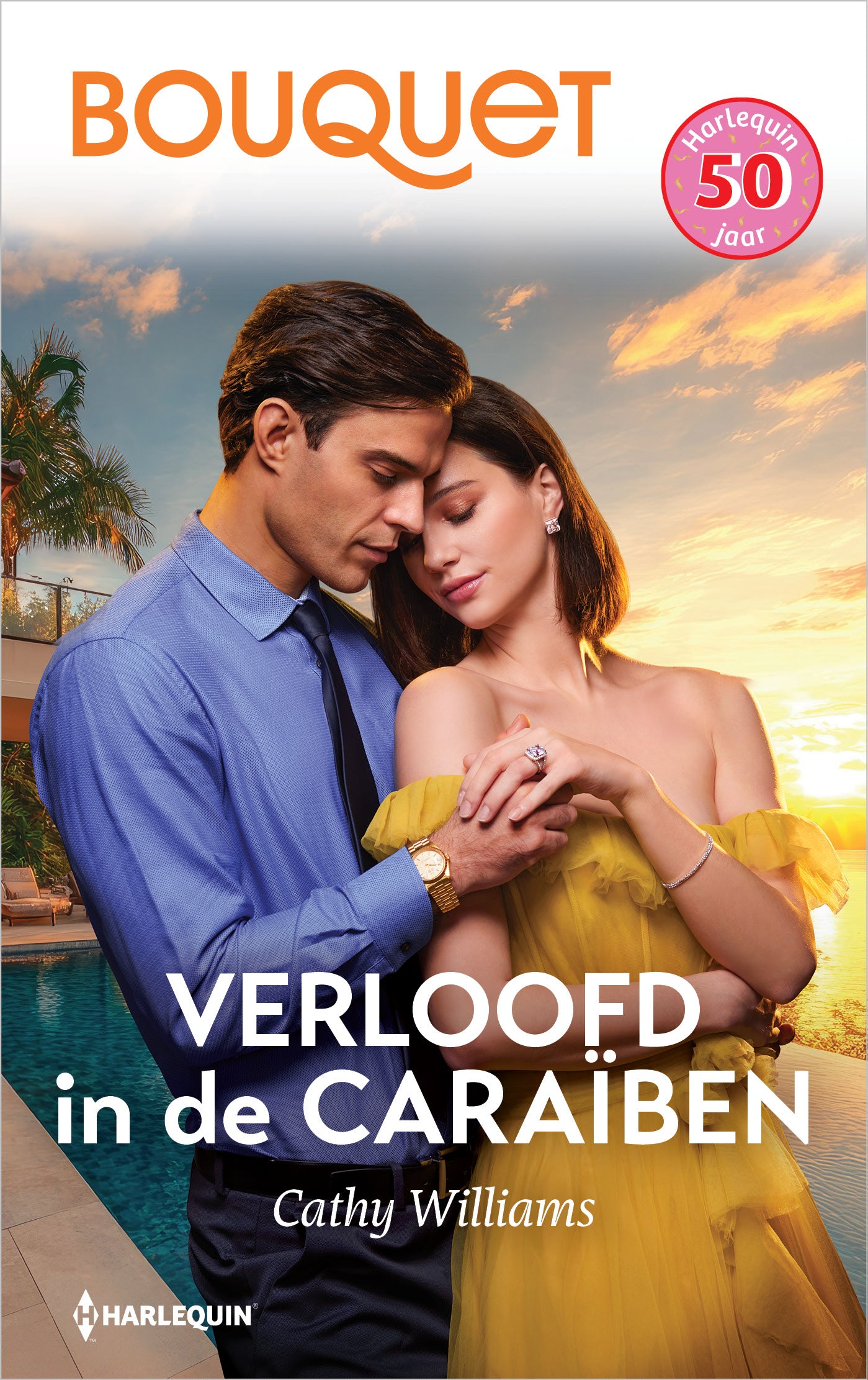 Cathy Williams - Verloofd in de Caraïben - Bouquet 4675 – Harlequin