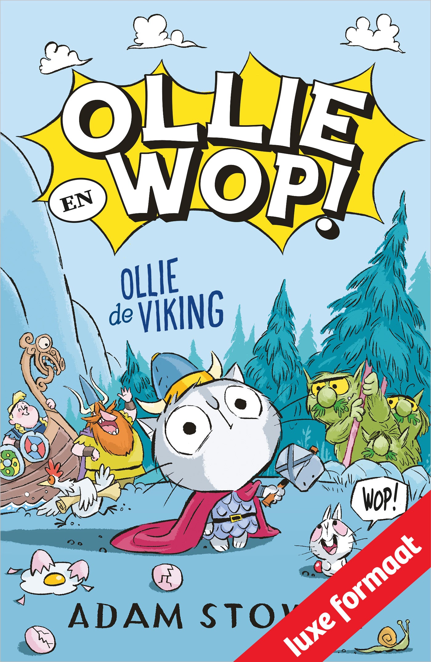 Adam Stower - Ollie de Viking - Ollie en Wop 1 – Harlequin